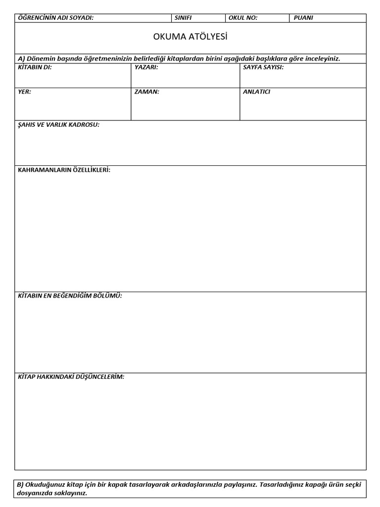 J4T5I5E6 - P9D3V8C6 - Okuma Atölyesi Ve Dinleme Atölyesi | PDF