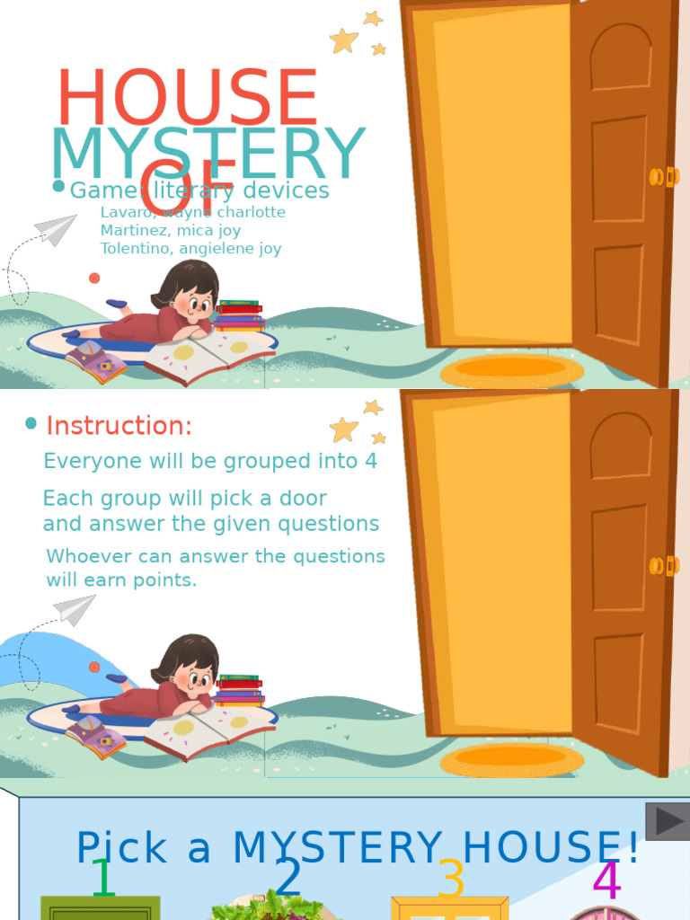 Pick A Door Game | PDF | Metaphor | Linguistics