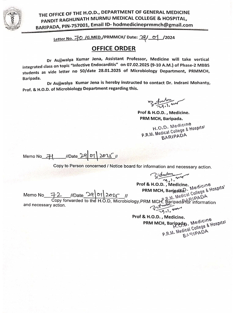 Office Order 70 | PDF