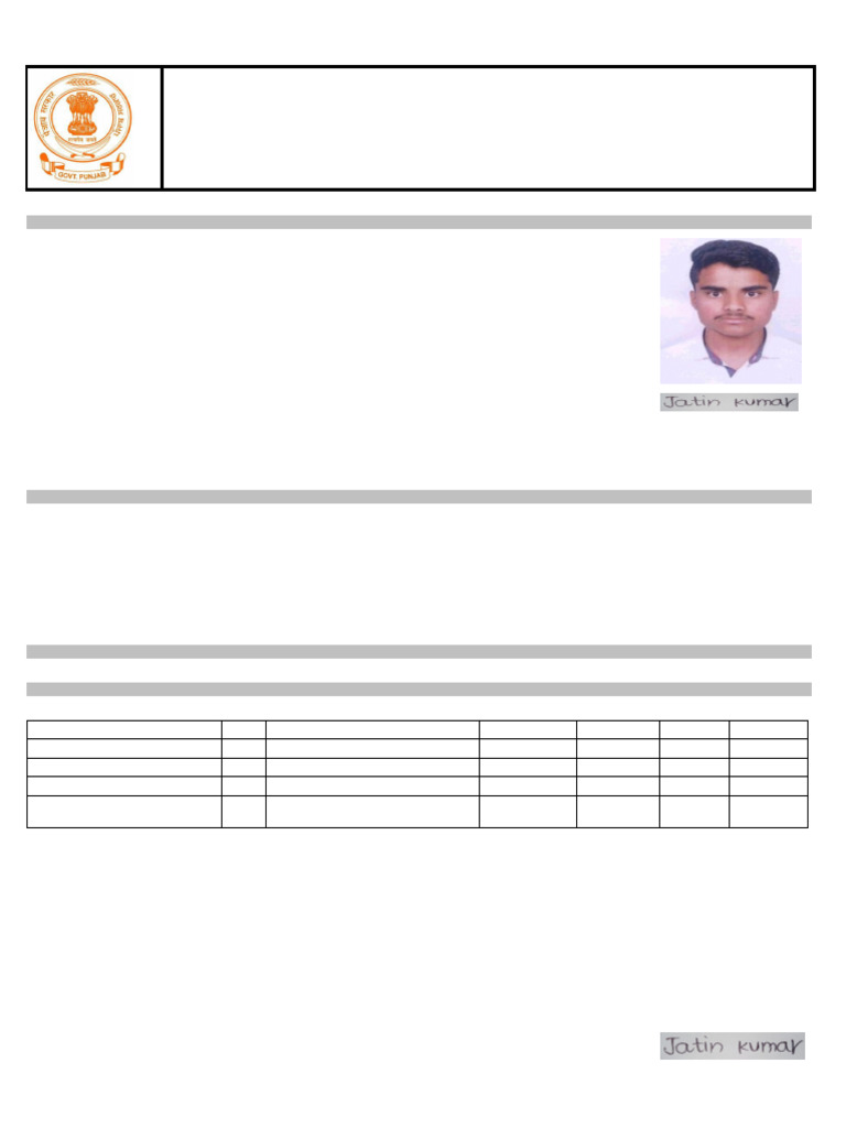 PSSSB Clerk/Storekeeper Application 2024 | PDF