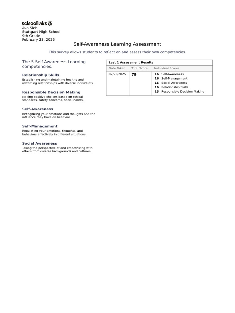 Sel Report | PDF