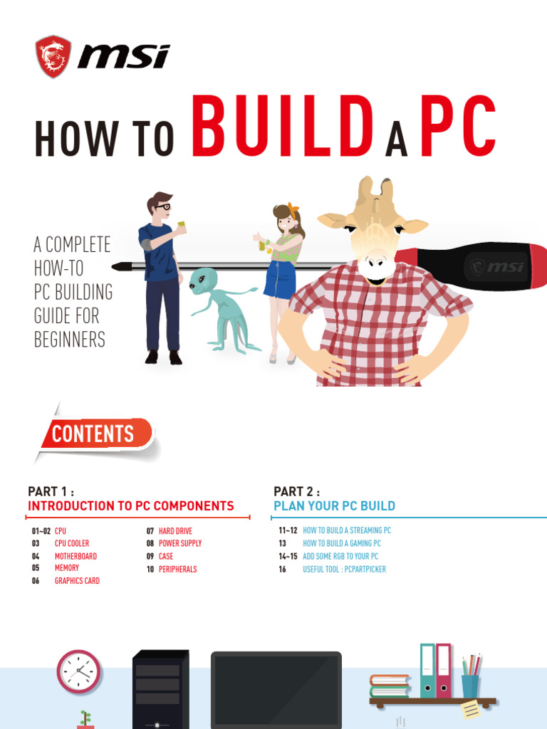 How To Build A PC E Book | PDF | Computing | Manufactured Goods