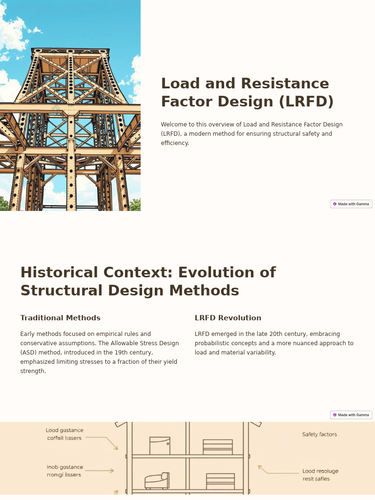 Load and Resistance Factor Design LRFD | PDF | Structural Load | Strength Of Materials