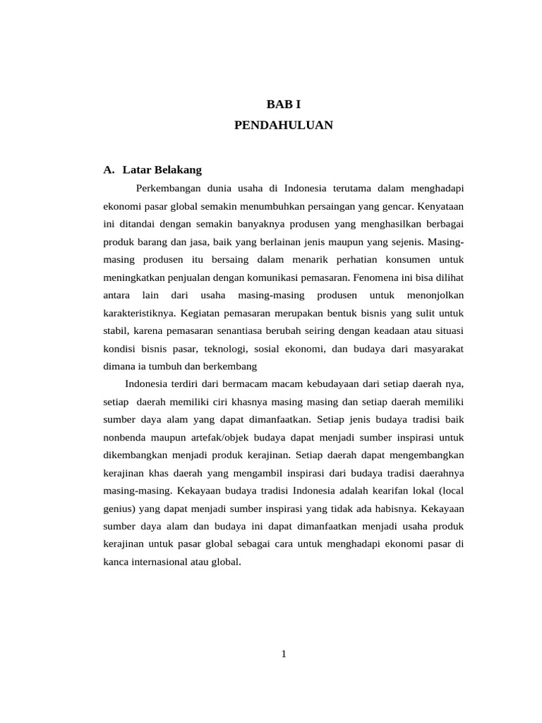 Makalah Prakarya | PDF