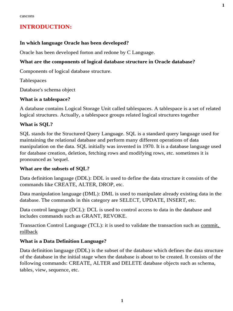 Theory Que (Repaired) | PDF | Databases | Sql