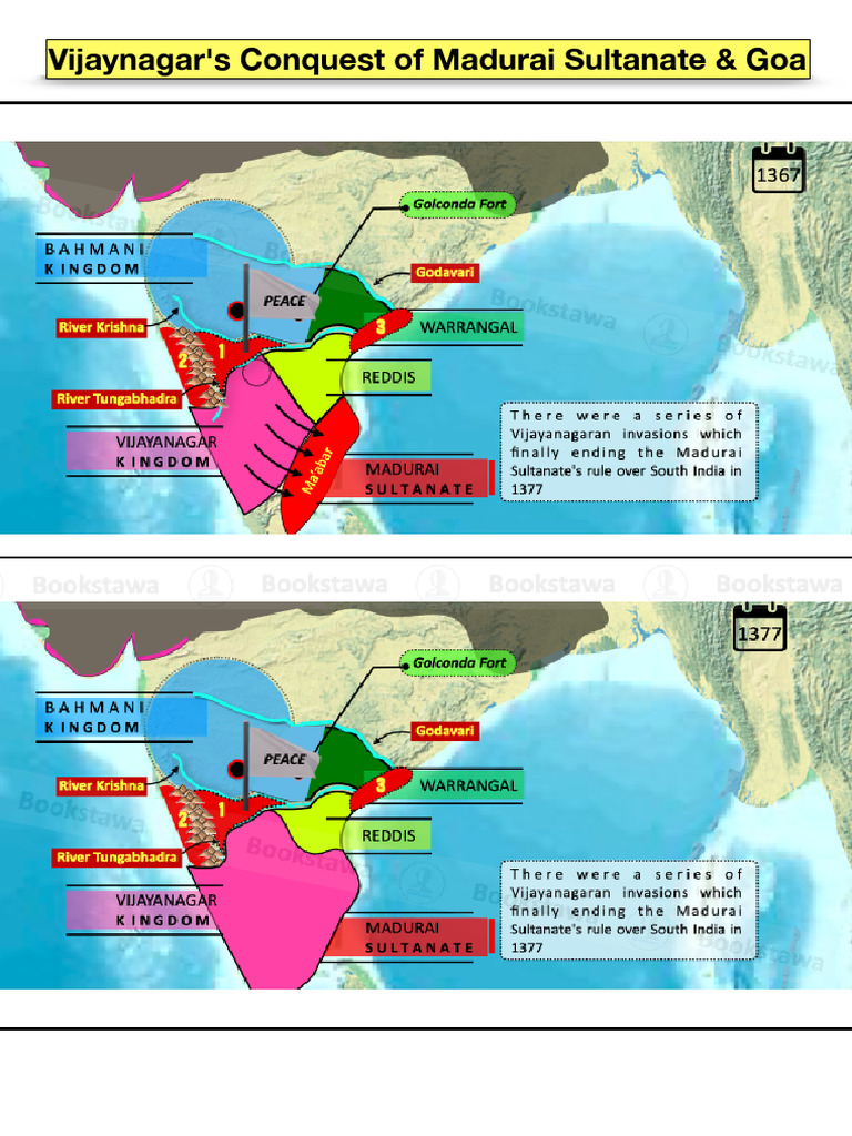 10 07 Vijaynagar's Conquest of Madurai Sultanate & Goa | PDF