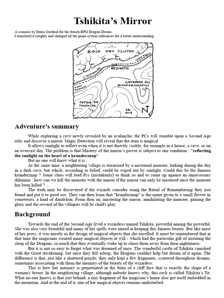 tchikita's mirror | PDF | Mirror | Mushroom