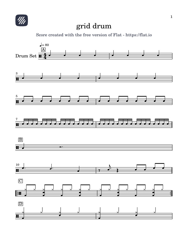 Grid Drum | PDF