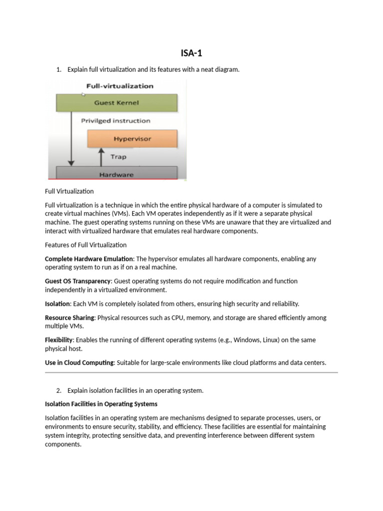 Cloud Computing Qp Solutions | PDF | Virtual Machine | Virtualization