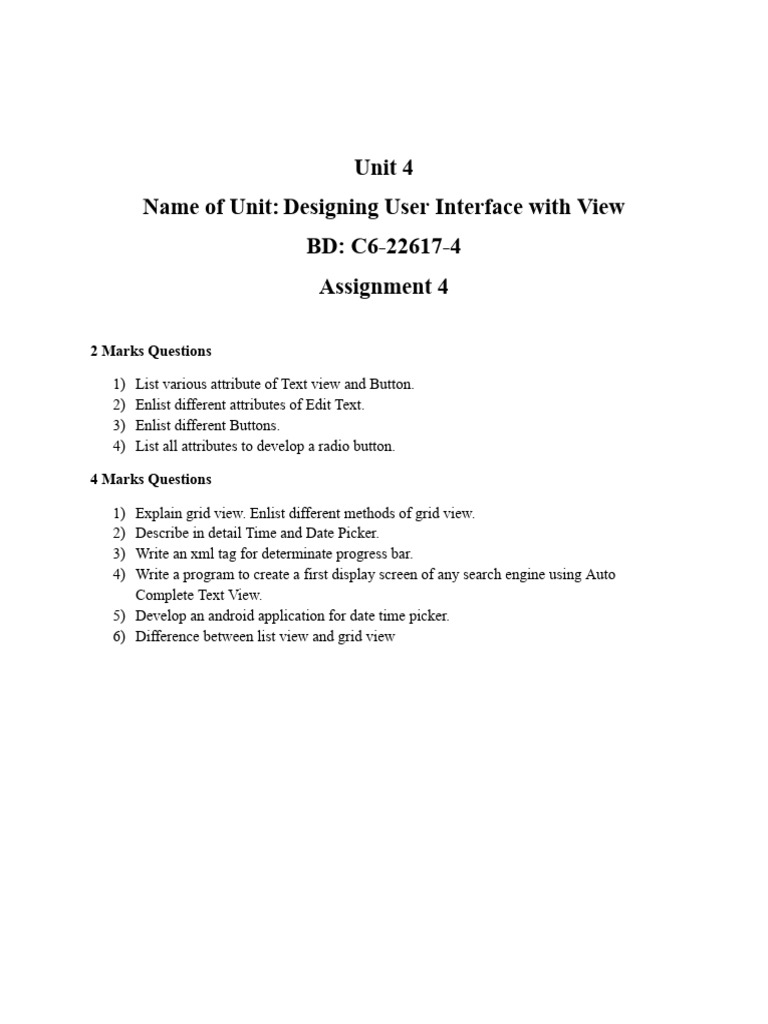 Unit 4 Assignment 4.docx-1 | PDF