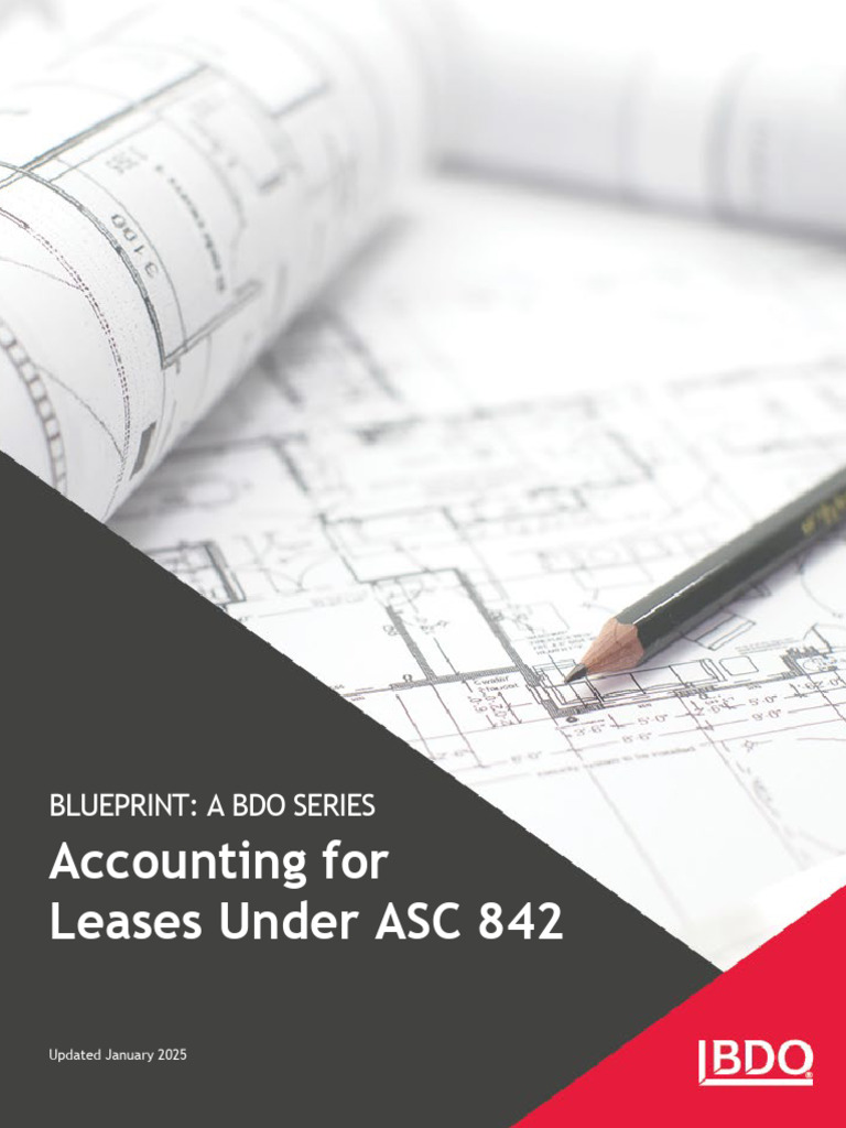 Accounting for Leases: ASC 842 Guide | PDF | Lease | International ...