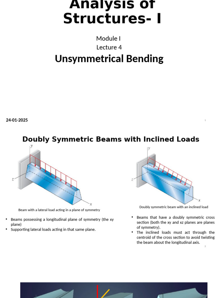 Module I Lecture 4 | PDF | Bending | Beam (Structure)