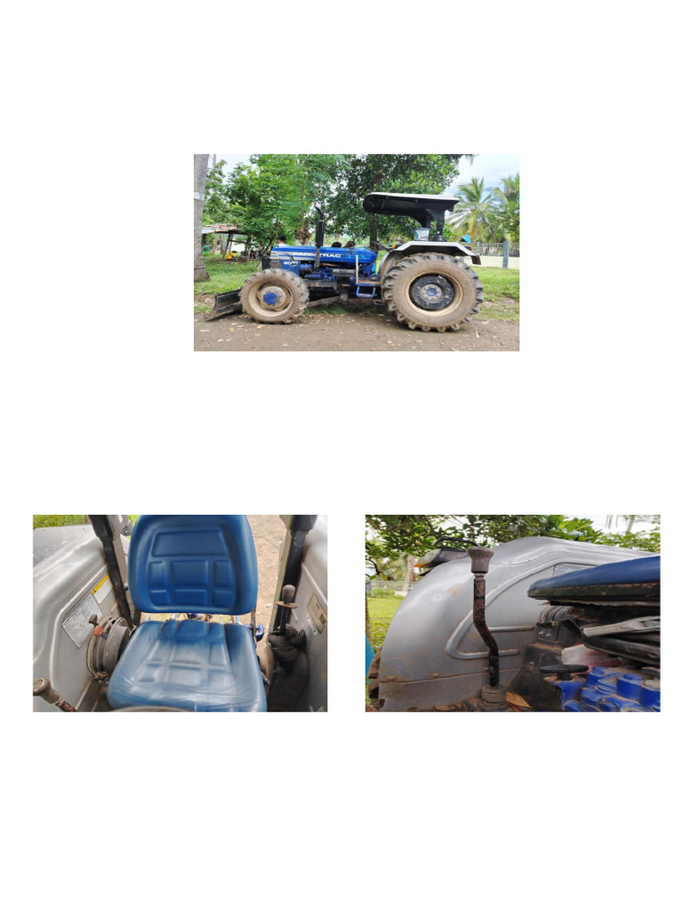Tractor Parts and Their Functions | PDF