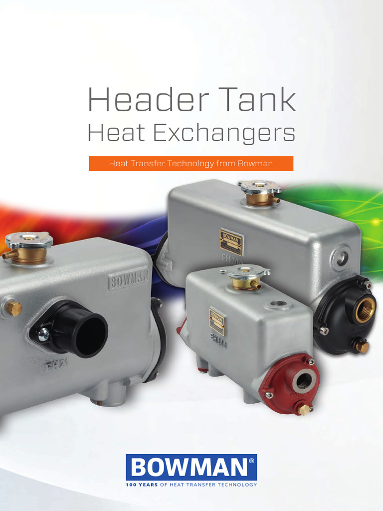 Header Tank H.E. English | PDF | Heat Exchanger | Water