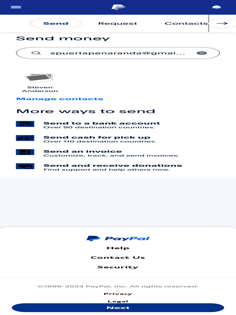 PayPal Send Money 6 | PDF