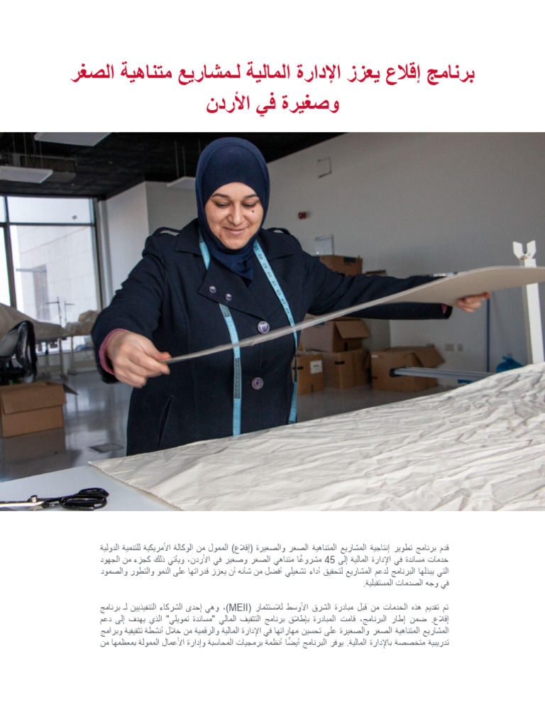 Iqlaa Helping MSEs Better Manage Their Finances AR | PDF