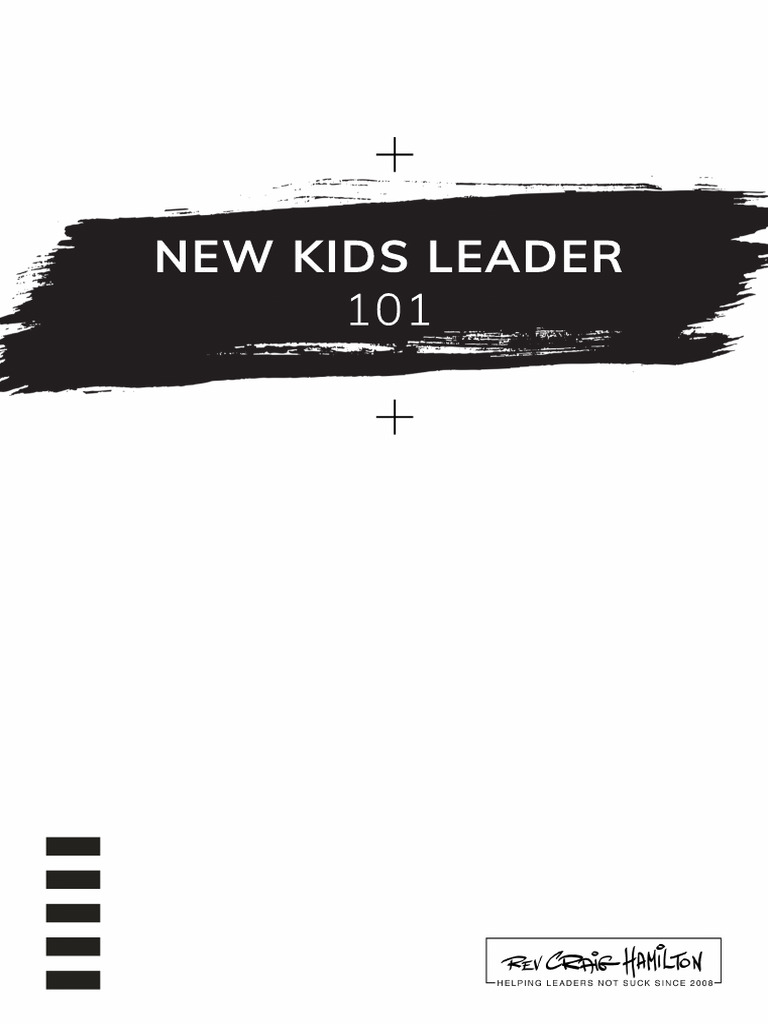 RCH Kids New Leader 101 | PDF | Jesus