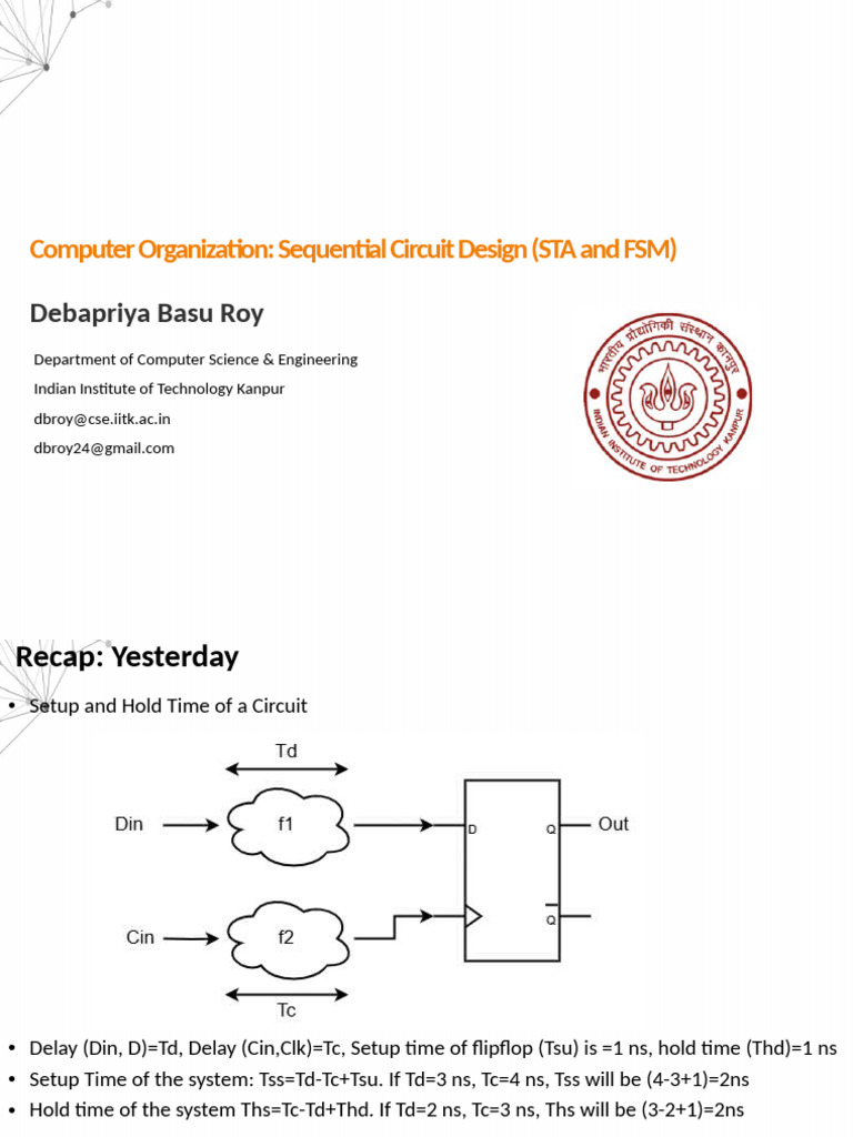 CS220 Lecture 6 | PDF | Computer Engineering | Digital Electronics
