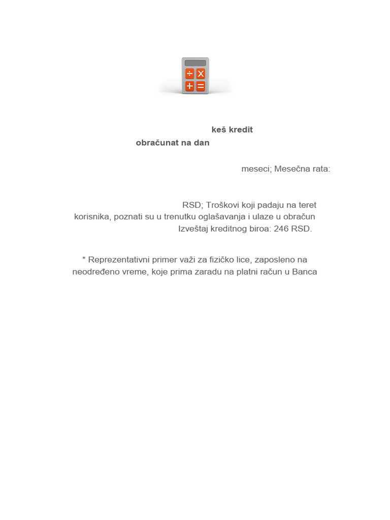 Reprezentativni Primer | PDF