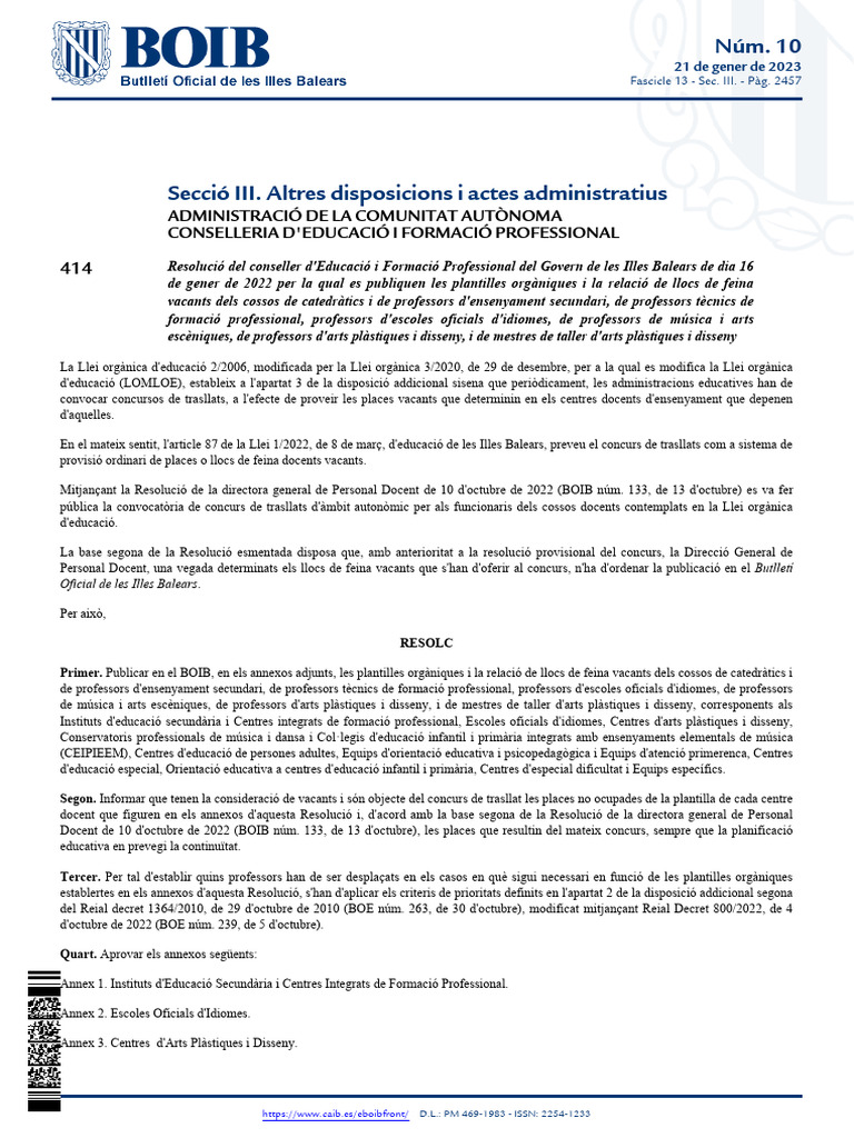 Resol_plantilles_secundaria_CAT | PDF