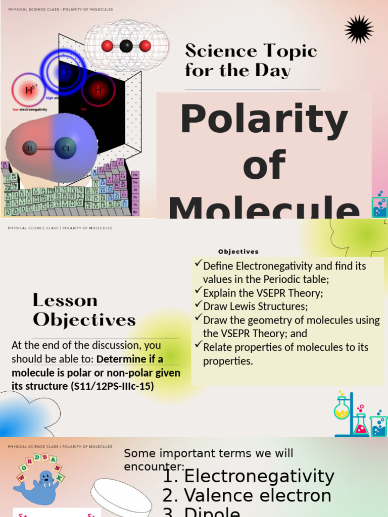 Chemistry: Understanding Molecular Polarity | PDF | Chemical Polarity ...