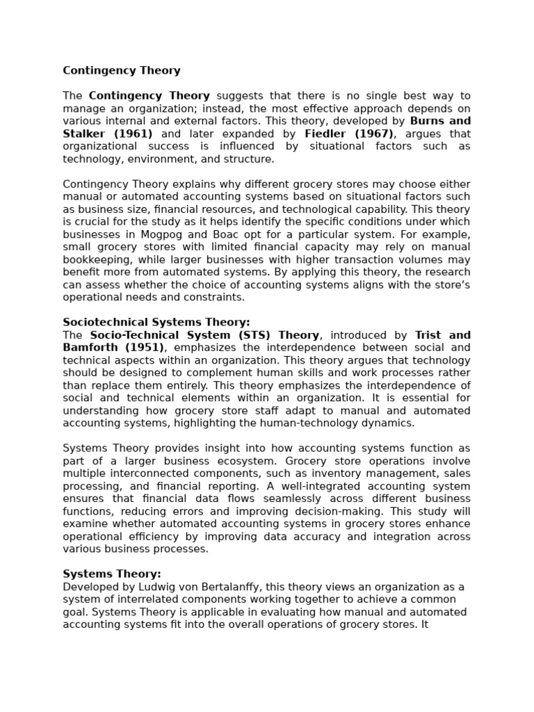 THEORIES | PDF | System | Systems Theory