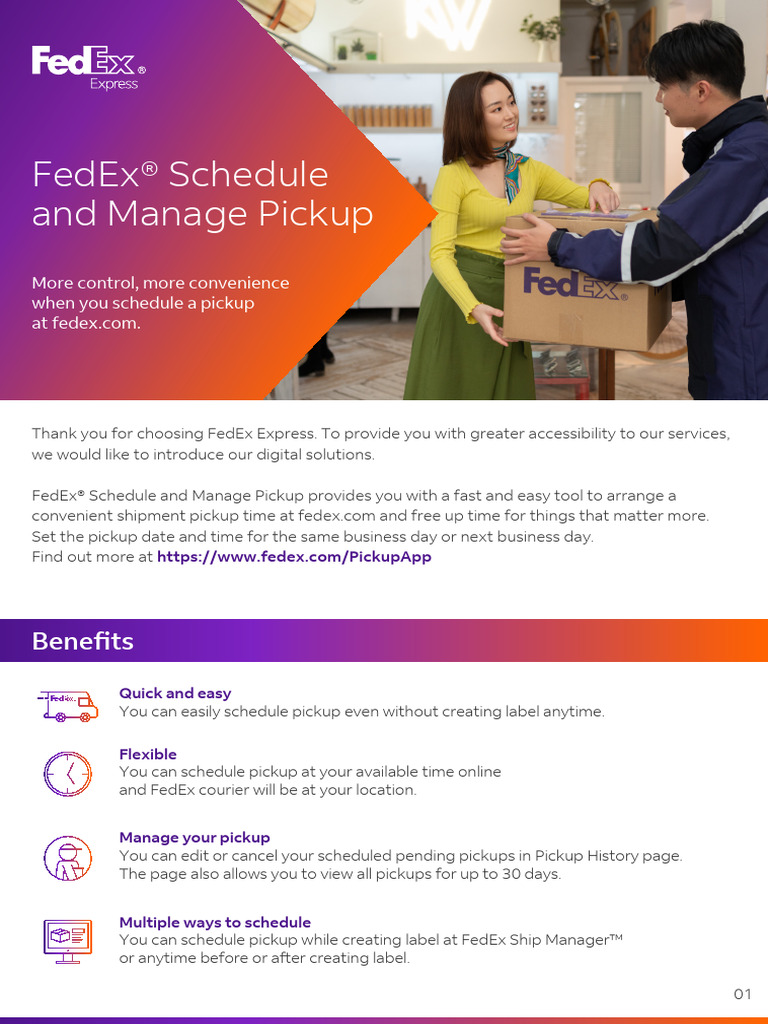 Fedex Meisa Pickup User Guide en Ke | PDF | Software | Computing