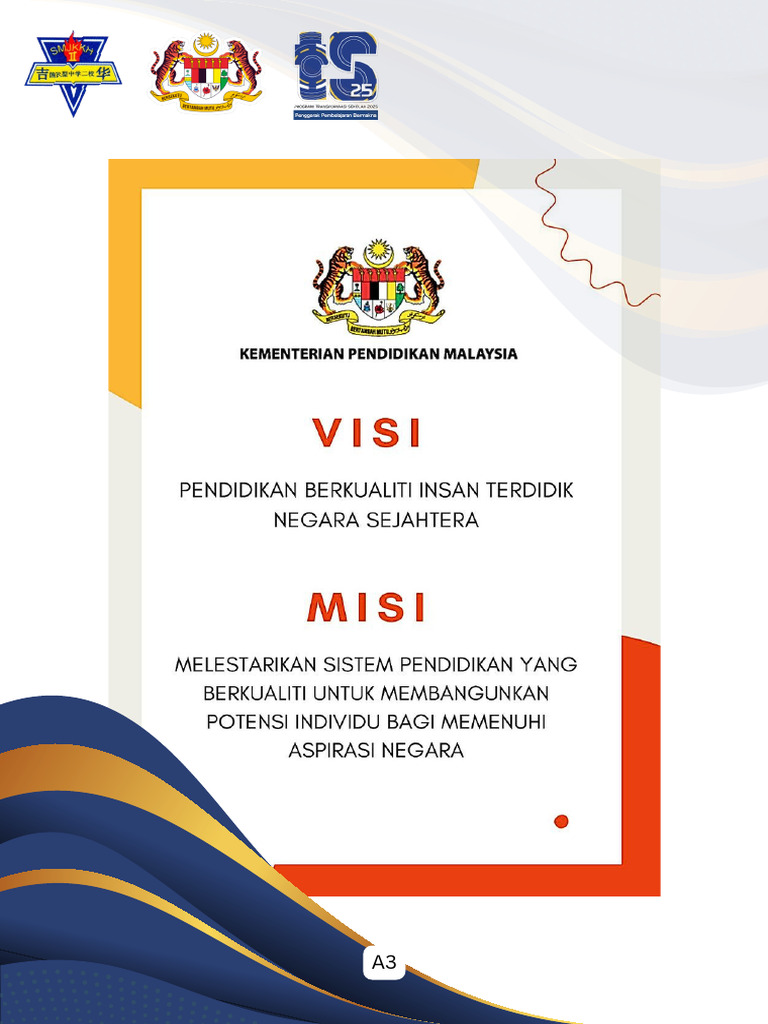 A5 Visi Dan Misi KPM | PDF