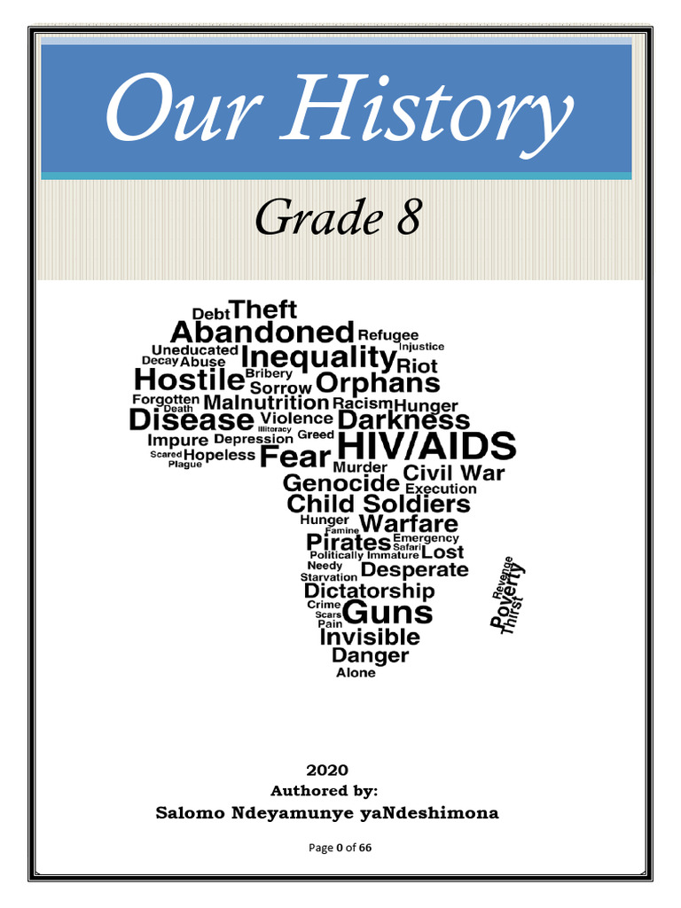 History Grade 8 | PDF | Namibia | Anno Domini