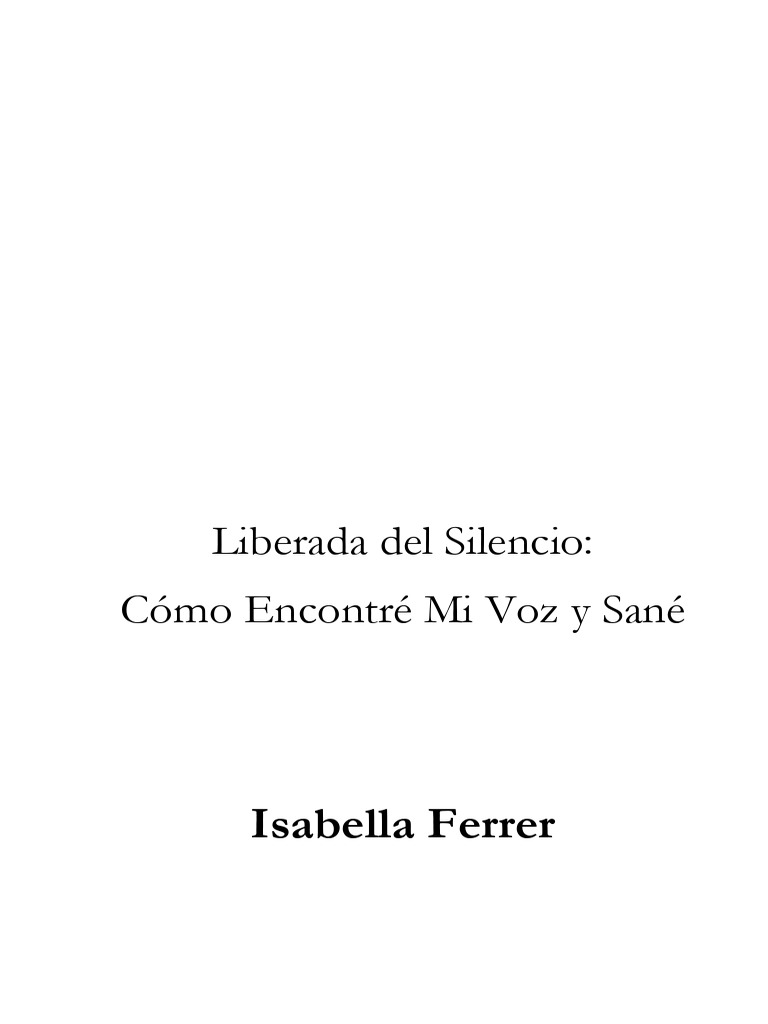 Isabella Ferrer | PDF | Amor | Las emociones