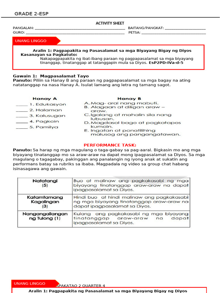 ESP-2-Q4-ACTIVITY-SHEET - (WEEK1-3) - Copy | PDF