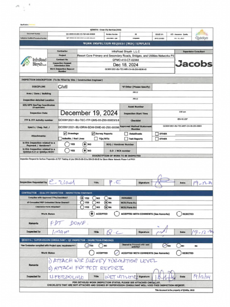 QC00912021 Ibj Tec Wir Civ 00 Z00 08290 00 | PDF