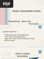 The 7 - Step Moral Reasoning | PDF | Reason | Virtue