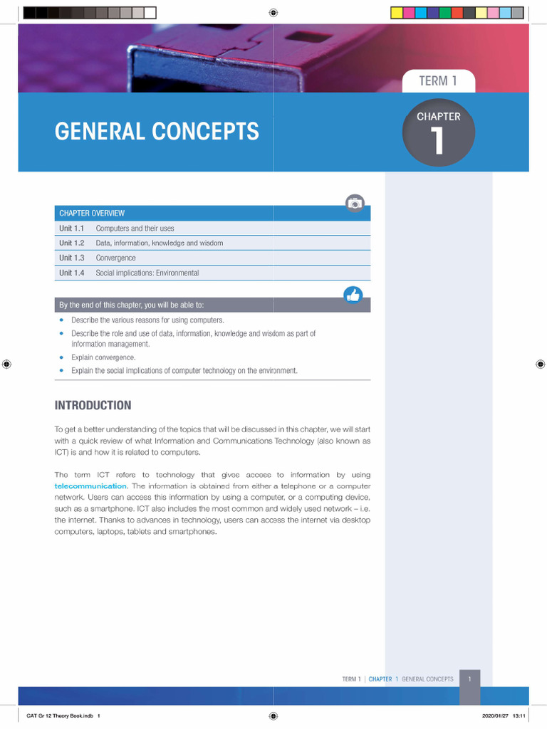 Chapter 1 CAT - Theory | PDF