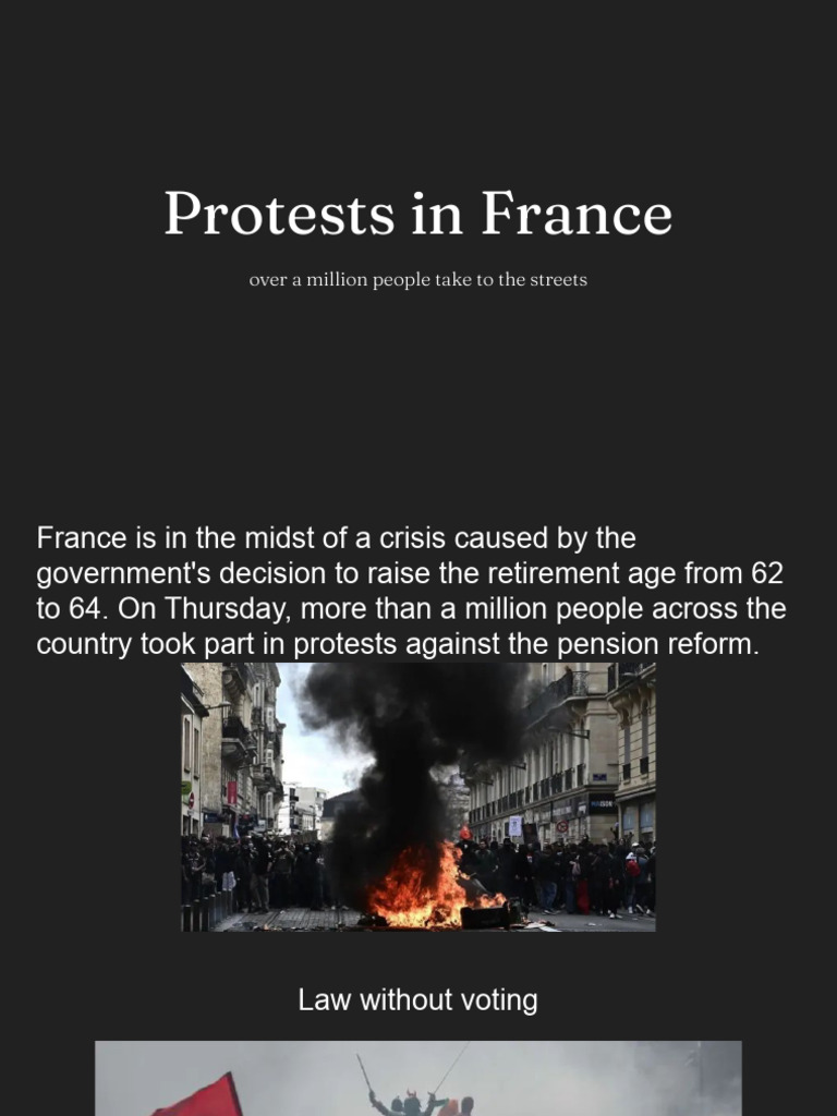 Protests in France | PDF
