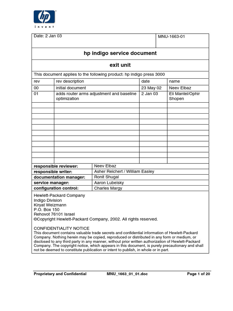 MNU - 1663 - 01 - 01 - Exit Unit - 3000 - 3050 | PDF | Screw | Nut ...