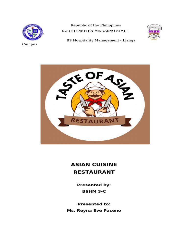 Taste of Asian Final | PDF