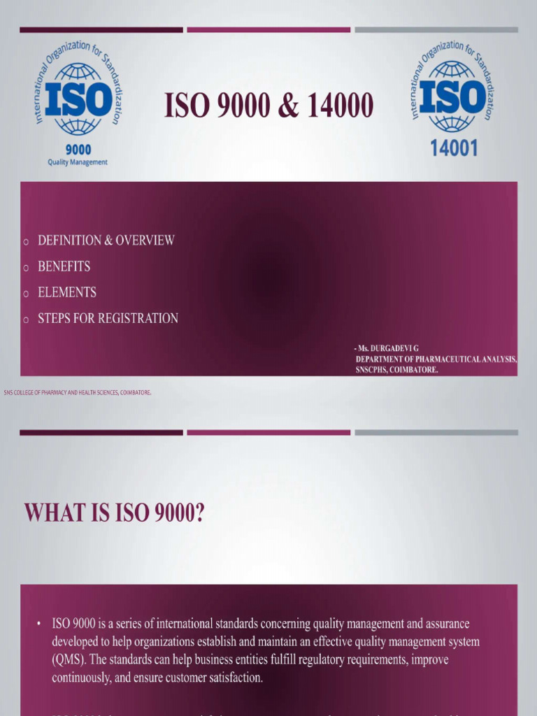 ISO Certification | PDF