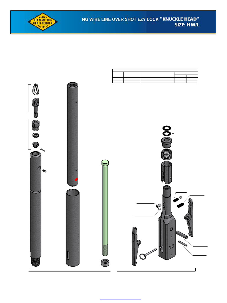 Ezy Lock Over Shot Assembly Details | PDF | Manufactured Goods