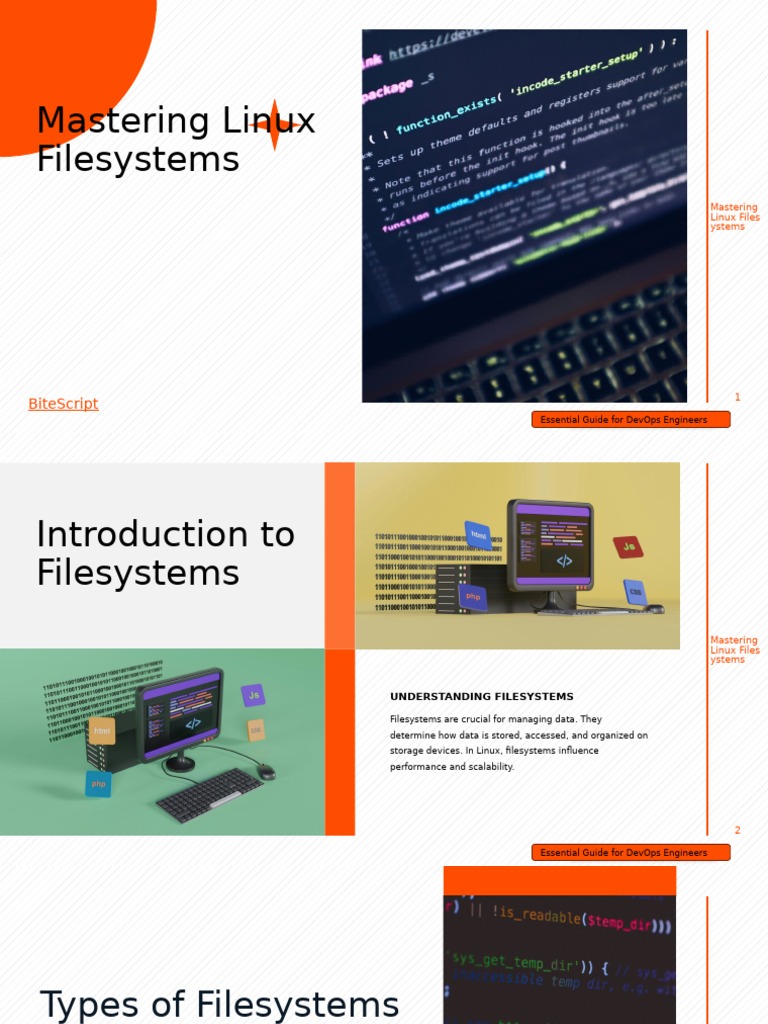 Mastering Linux Filesystems | PDF | File System | Computer File