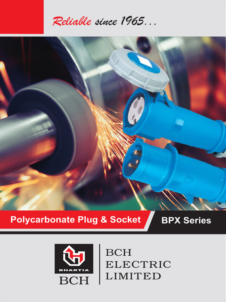 BPX Series - Plugs & Socket Catalogue | PDF | Electrical Connector ...