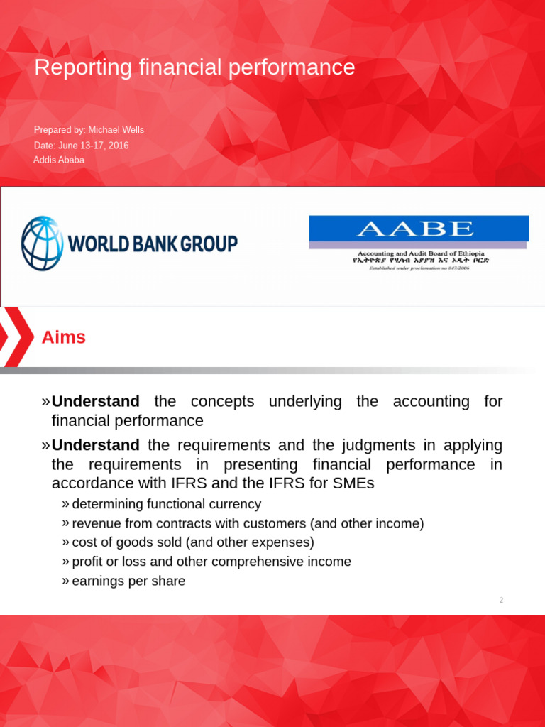 D1S2 Financial Performance | PDF | Fair Value | International Financial ...