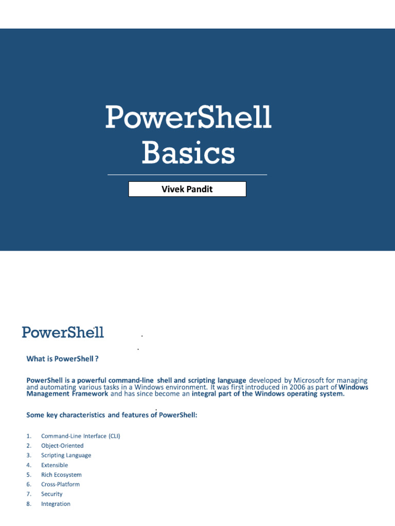 5.+Powershell+Basics+and+File+Transfer+Basics | PDF