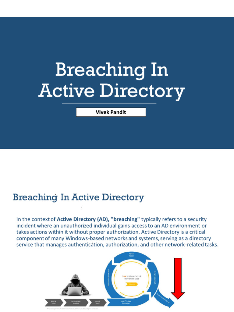4.+Breaching+In+Active+Directory | PDF