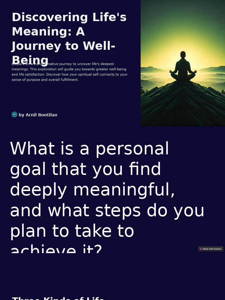 The Spiritual Self A Journey of Discovery | PDF | Spirituality ...