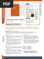 Cambridge IGCSE English Second Language Workbook (Edited + Answers ...