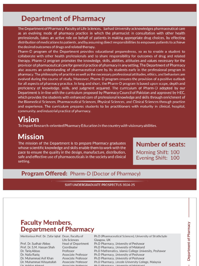 Pharmacy | PDF