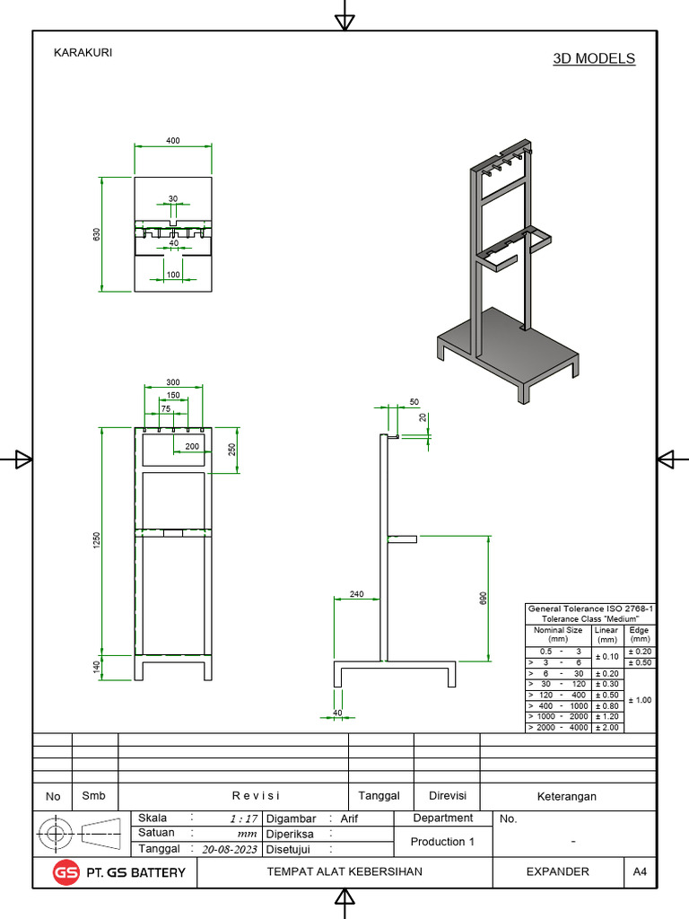 TEMPAT ALAT KEBERSIHAN | PDF