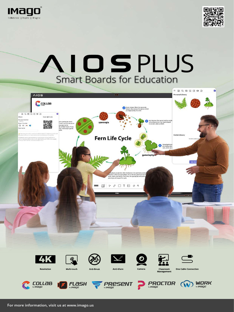 IMAGO AIOS Plus Smart Board Overview | PDF | Hdmi | Wi Fi