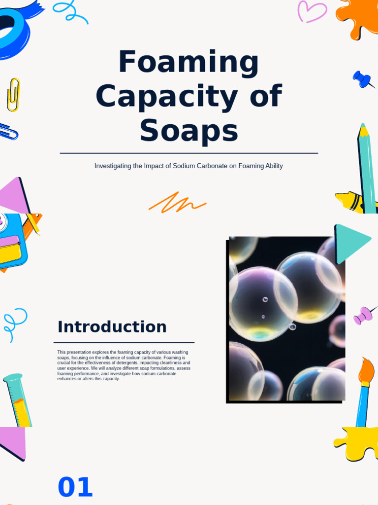 Foaming Capacity of Soaps | PDF | Soap | Materials